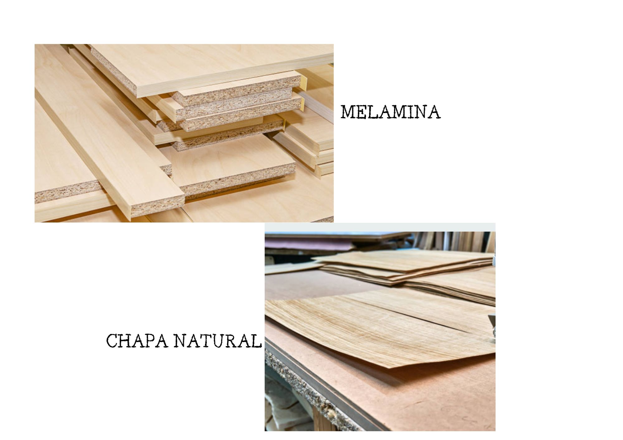 ¿MADERA O MELAMINA PARA TUS MUEBLES? – Bidra Decor Design